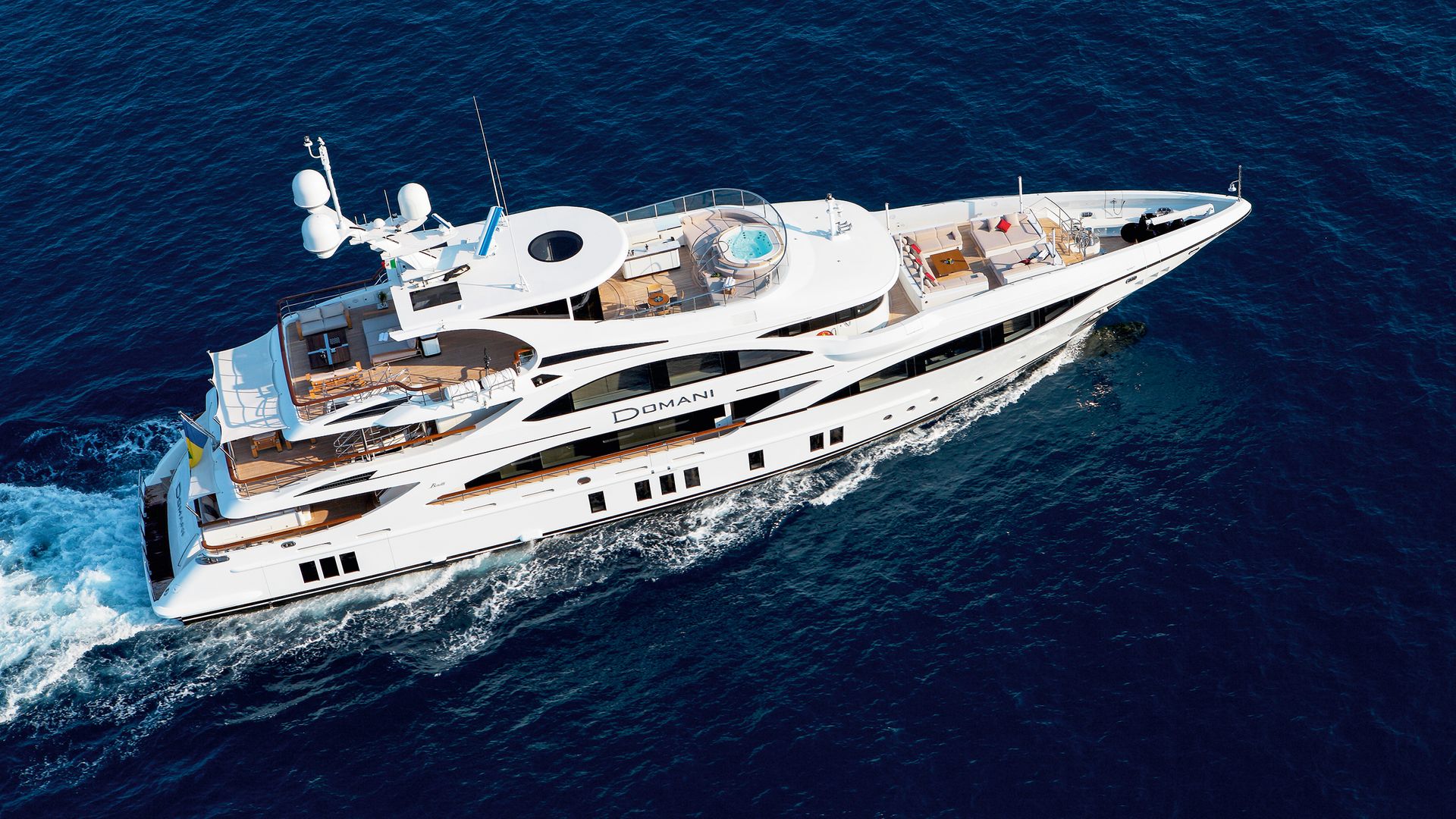 Domani: The 45 metre custom Benetti yacht built for today